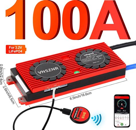 Buy Vnsznr Lifepo4 Bms 48v 16s 100a Smart Pcb Battery Protection Board Battery Management System