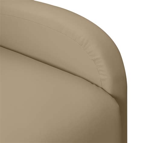 Vidaxl Ohrensessel Mit Massagefunktion Cappuccino Braun Kunstleder