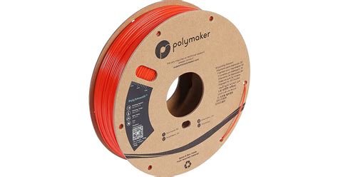 Polymaker 2 85mm Polysmooth Filament 750g Coral Red Pj01016