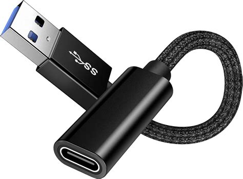 Double Sided Speed Up To Gbps USB C Female To USB Male Adapter Cable USB GEN USB C