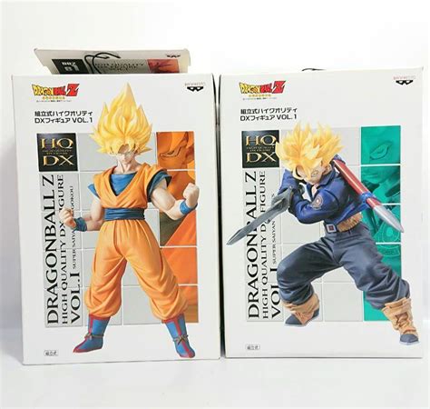 未開封ドラゴンボールz組立式ハイクオリティdxフィギュアvol1孫悟空トランクス メルカリ