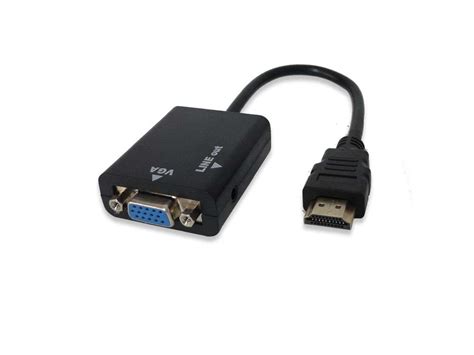 Adaptador Para Video De HDMI Macho A VGA Hembra HDMIVGA WESTOR Westor Pe