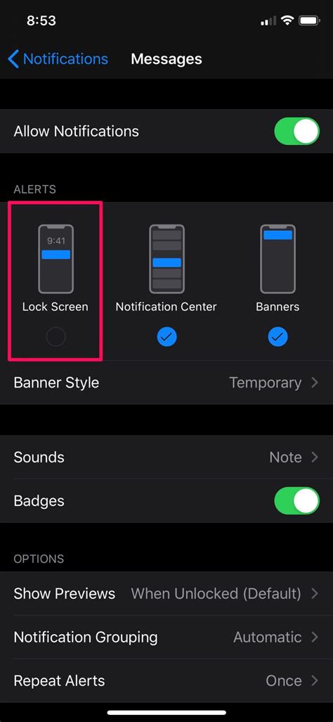 How To Disable Lock Screen Notifications On IPhone IPad