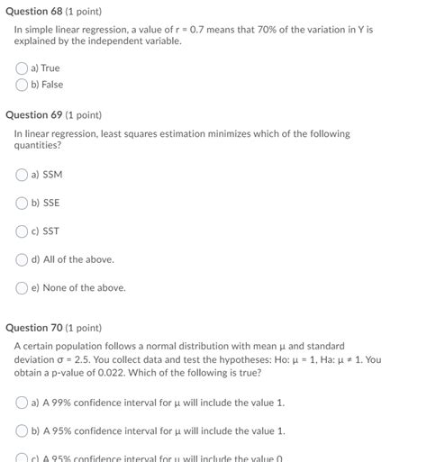 Solved Sampling Variability Can Be Controlled By Selecting A