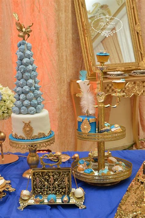 Wedding Cake With Meringue Decorated Cake By Fées Cakesdecor