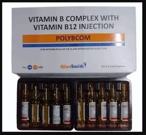 Polybcom 2 Ml Injection At Rs 100 Piece Multivitamin Injectin In