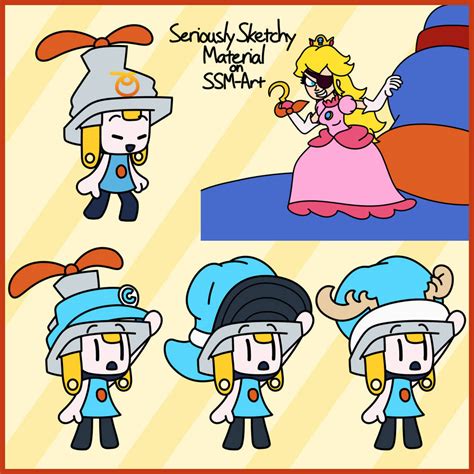 Mario And Luigi Brothership Connie Pirate Peach By Ssm Art On Deviantart