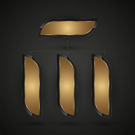 Botones De Gráficos Y Diseño De Ilustraciones Vectoriales De Banner