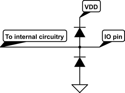 Pic GPIO Push Pull And Pull Up Resistor Electrical Engineering Stack Exchange