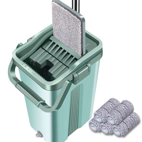 ไม้ถูรีดน้ำ Flat Mop ไม้ถูพื้น ไม้ม๊อบ ม็อบถูพื้น ไม้ถูพื้นรีดน้ำ ถังรีดน้ำ ไม้ม็อบรีดน้ำ Flat