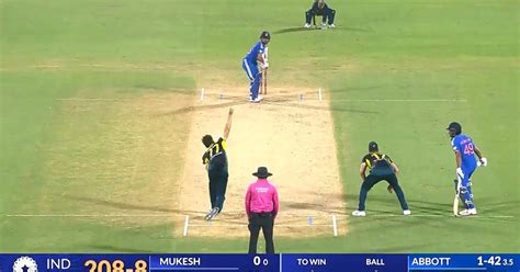 Ind Vs Aus Here Is Why Rinku Singhs Six Off The Final Ball Did Not