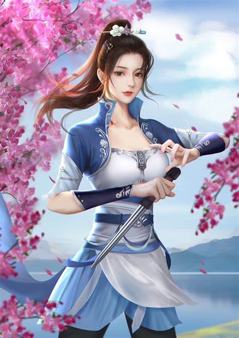 绘师：花未佒 堆糖，美图壁纸兴趣社区