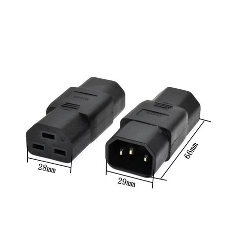 For Iec 320 C14 To Female C21 16a To C14 10a Power Connector For Pud