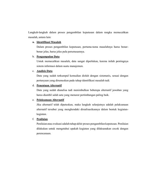 Implementasi Aplikasi Sistem Pengambilan Keputusan Pdf