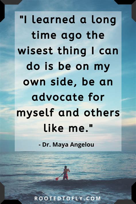 Advocate For Yourself Quotes