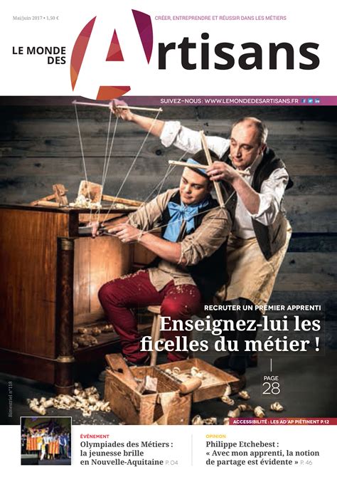 Le Monde Des Artisans 118 Édition Nationale Le Monde Des Artisans
