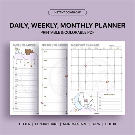 Cute Planners Etsy