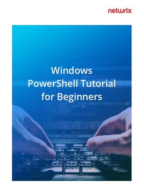 windows powershell tutorial for beginners pdf computer file