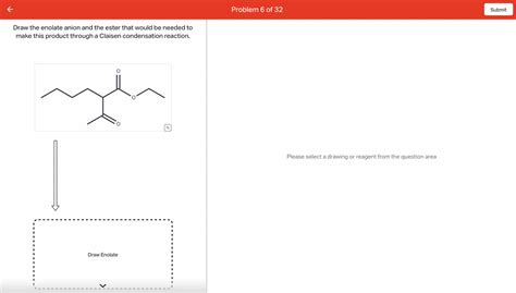 Answered Draw The Enolate Anion And The Ester… Bartleby