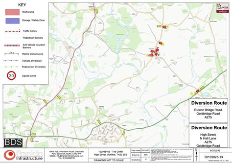 Fletching Village Road Closures 12 February 2024 Fletching Uckfield
