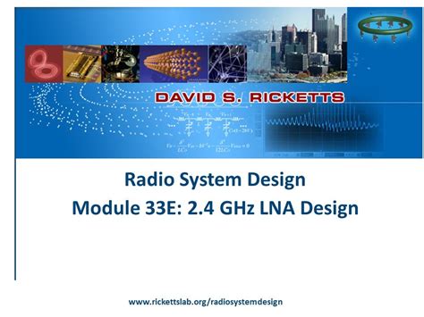 Radio System Design Lectures David S Ricketts