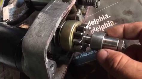 Scooter Starter Bendix Not Engaging