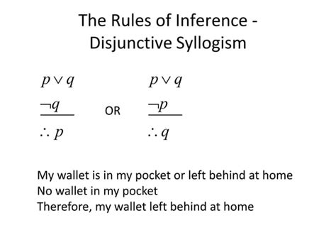 Logicofinformatics Rulesofinferencepptx