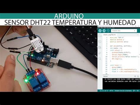 Arduino Sensor DHT Humedad y Temperatura Tutorial paso a paso código