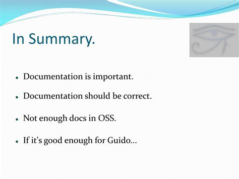 Ppt Creating Robust Documentation With Sphinx And Doctests Powerpoint Presentation Id2562457