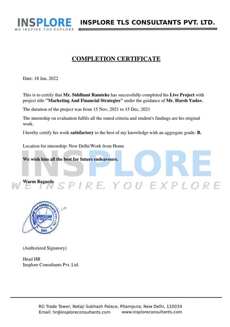 Siddhant Ramteke On Linkedin Insplore Internship2021 Internship Liveproject Project