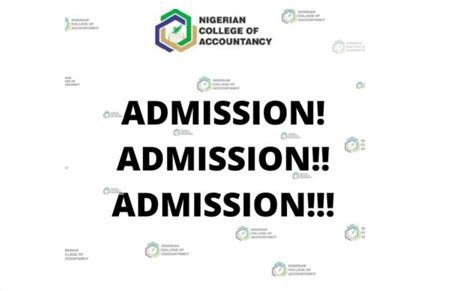 Nigerian College Of Accountancy Nca Admission Form 20232024 Is Out