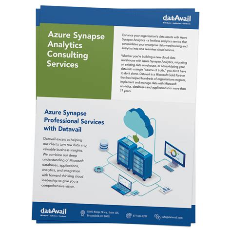 Azure Synapse Consulting Services Datavail
