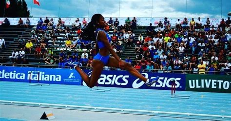 Fiona May l esultanza per il salto della figlia è uno spettacolo RDS