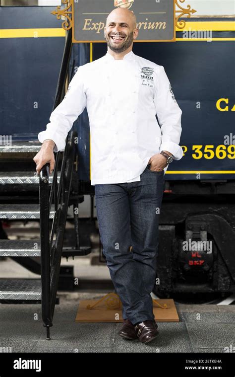 Chef Sam Kass During The Presentation Of Exploratorium Of San Miguel