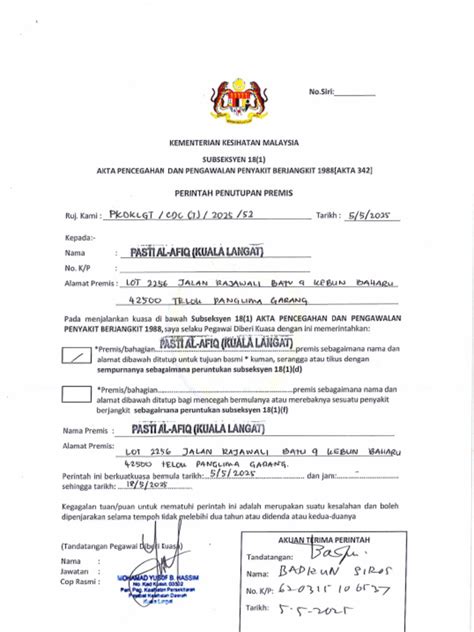 Penutupan Pasti Al Afiq Pdf