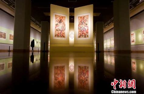 楊柳青古版年畫精品亮相中國美術館添年味 圖 每日頭條
