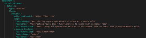 role based access control with oauth scopes wso2 api manager