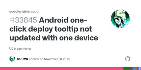 Android One Click Deploy Tooltip Not Updated With One Device · Issue