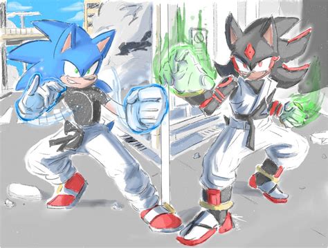 Sonic Gojo Vs Shadow Sukuna By Sonicbg6 On Deviantart