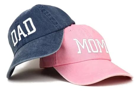 Trendy Shop Capital Mom And Dad Dyed Couple Juego De Gorras Envío Gratis