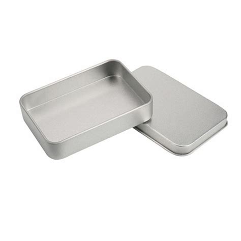 Metal Rectangular Storage Box Container With Lid Vicedeal