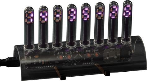 Nc Led Clock 2 Led Tube Clock Kit Led Clock In Tube Design At Reichelt Elektronik