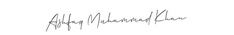 73 Ashfaq Muhammad Khan Name Signature Style Ideas Excellent Autograph