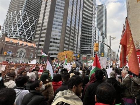 Palestinian Supporters Protest Israels War In Gaza At Us Consulate