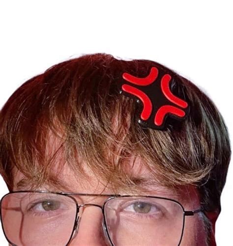 Anime Angry Symbol Hair Clip And Pin Popping Vein Hairpin And Barrette