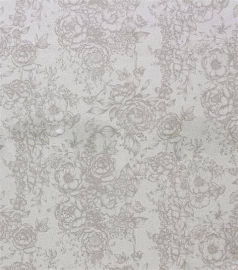Gray Winter Faded Floral Quilt Cotton Fabric By Keepsake Calico Joann
