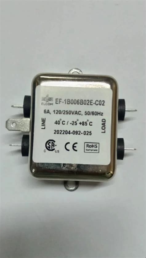 Elcom EP 6 AP EF 1B006B01E C02 EMI Filter At 245 Piece