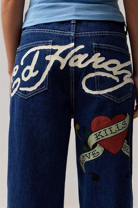 Jeans Ed Hardy Uo Esclusivi Love Kills Slowly Urban Outfitters It