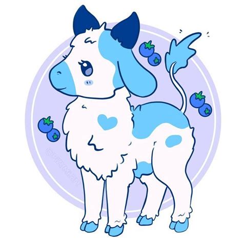 P I N A R Ongoing Dtiys On Instagram Blueberry Cow 🐄 🐮🫐💙 Likes Shares