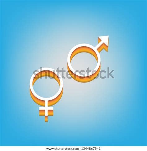 Sex Symbol Sign Vector White Icon Stock Vector Royalty Free Shutterstock